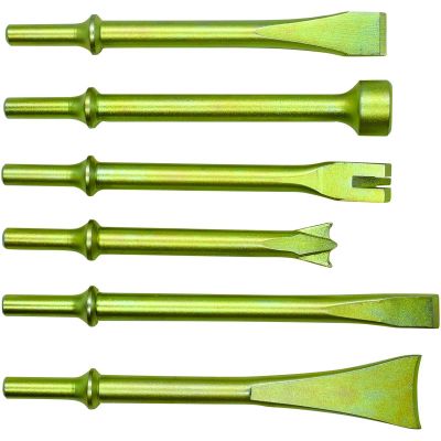 Astro Pneumatic 6pc Heavy Duty THOR Air Hammer, Chisel & Cutter Bit Set ...