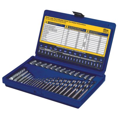 Hanson EXTRACTOR/DRILL BIT SET 35 PC