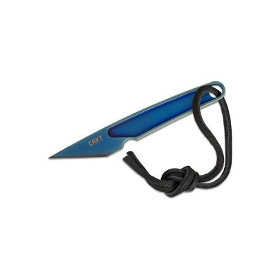 CRKT (Columbia River Knife) HangTi Fixed Blade EDC Knife- Blue