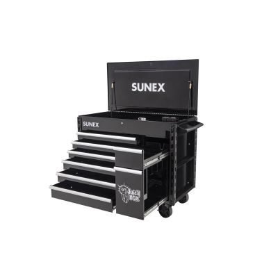 SUNEX Juic-d Box 7 Drawer Power Cart w/Dedicated power tool storage and ...