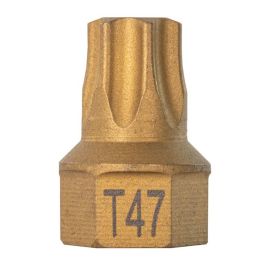 Mayhew T47 Torx® Dual Drive Bit, 7/16" Drive