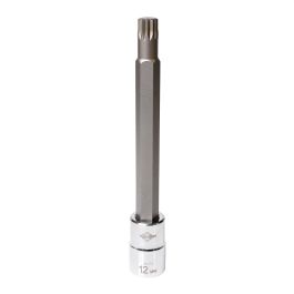 Mayhew Mayhew 12 MM Triple Square Long Insert Socket Bit, 1/2-Inch Drive