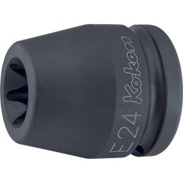 Ko-ken USA 16425-E20 3/4 Sq. Dr. Impact TORX E20 Socket - Length 50mm