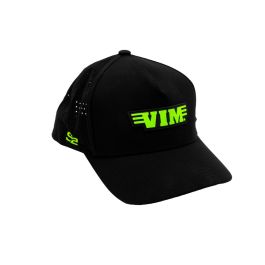 VIM Tools VIM Hat - PVC Patch Green Logo - Black