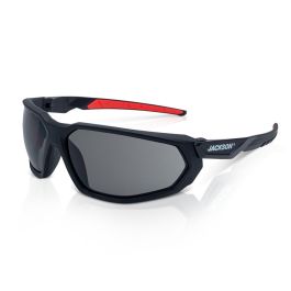 Jackson Safety Safety Glasses - HyperGuard F-Series - Smoke Lens ...