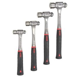 PROTO 4-Piece Anti-Vibe Ball Peen Hammer Set (8, 12, 16, 24 oz.)