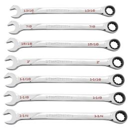 GearWrench 7 Piece 120XP Universal Spline XL Ratcheting Combination SAE ...