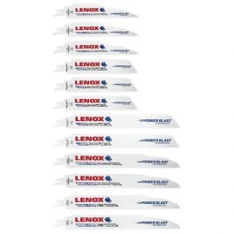 Lenox Tools DEMOWOLF Bimetal Reciprocating Saw Blade Bit Kit - 12 Piece