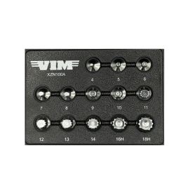 VIM Tools 13 Piece XZN Driver Set - 3/8 Inch Drive