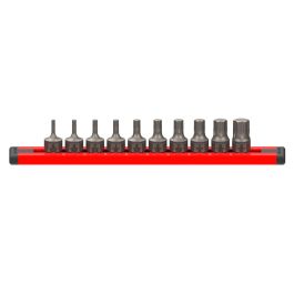 Grip Edge Tools 10-PC 1/4 Inch Dr SAE RPT Dual Action Driver set
